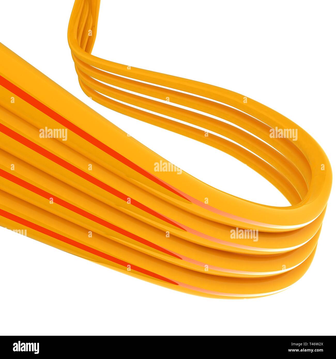 Cables for high tech connect Stock Photo - Alamy