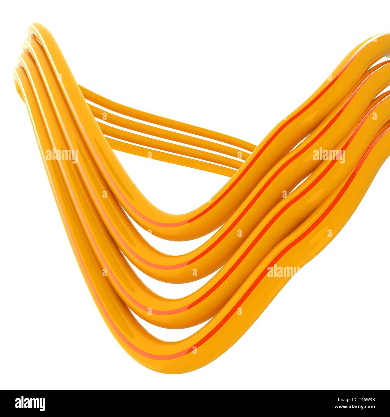 Cables for high tech connect Stock Photo - Alamy