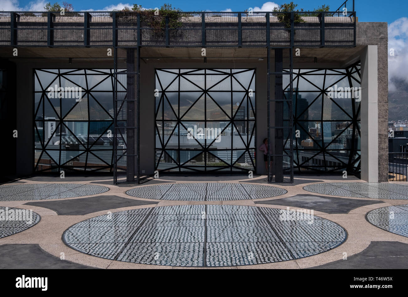 Rooftop view from the Zeitz Mocaa Museum of Contemporary Art Africa, in ...