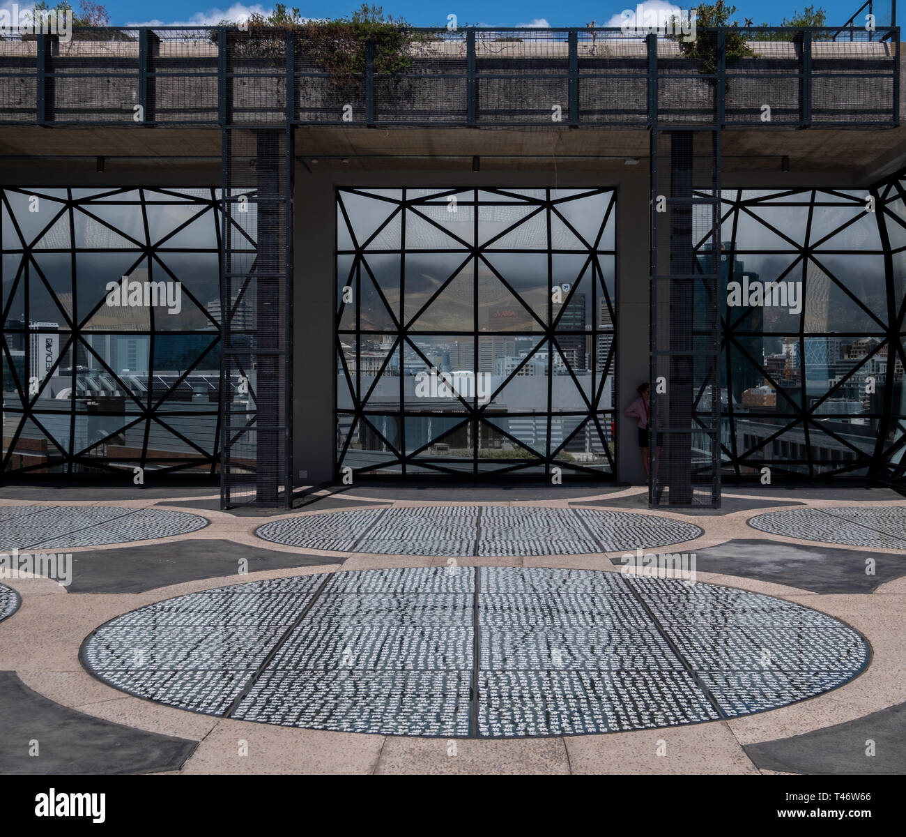 Rooftop view from the Zeitz Mocaa Museum of Contemporary Art Africa, in ...