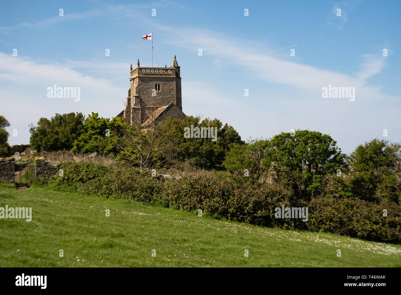 Old Church of St Nicholas, Uphill, Weston-super-Mare, North Somerset ...
