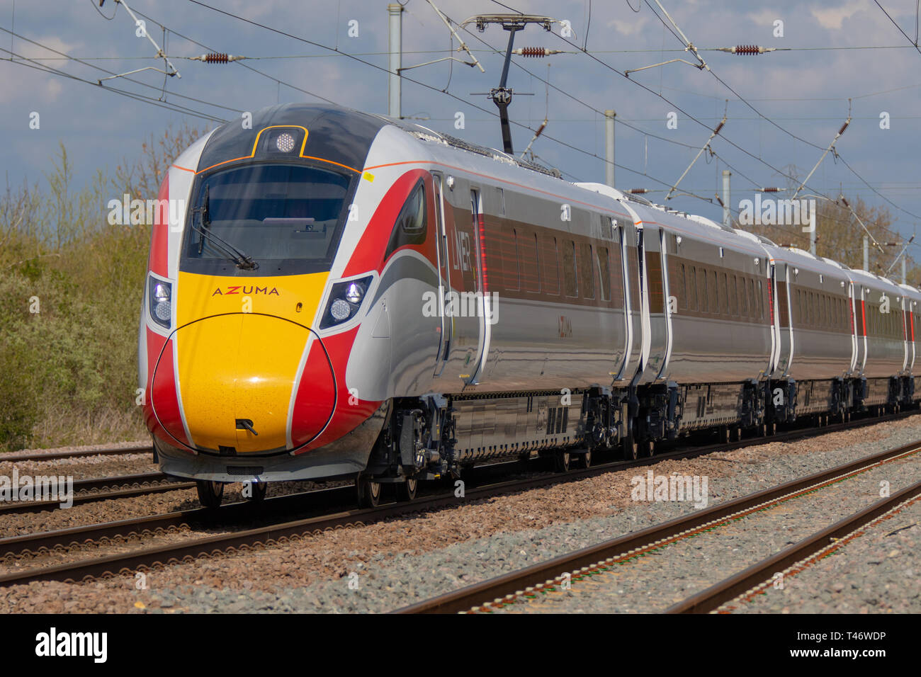 Lner azuma train hi-res stock photography and images - Alamy