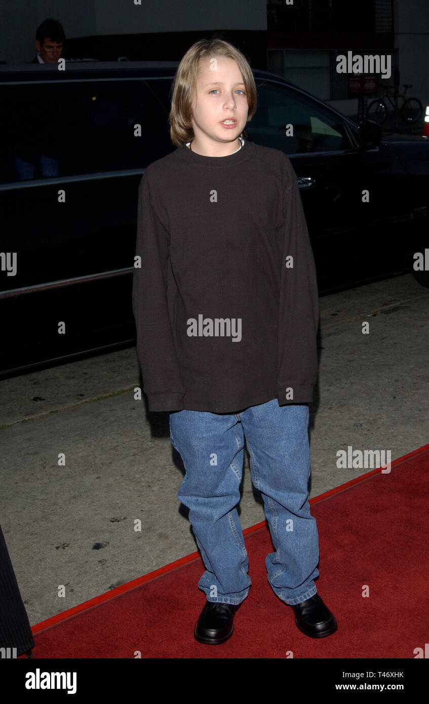 LOS ANGELES, CA. April 07, 2003: Actor RORY CULKIN at the Los Angeles ...