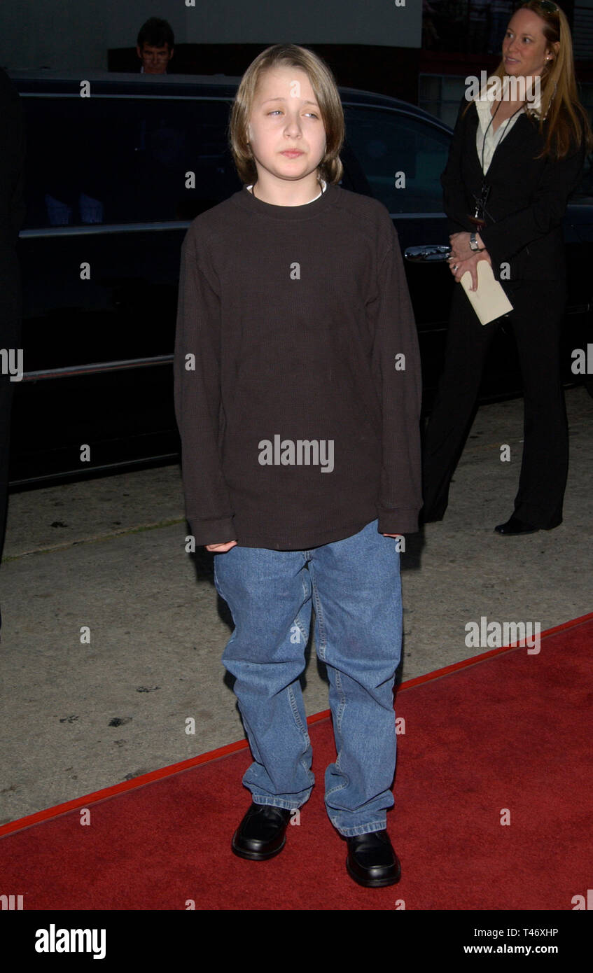 LOS ANGELES, CA. April 07, 2003: Actor RORY CULKIN at the Los Angeles ...