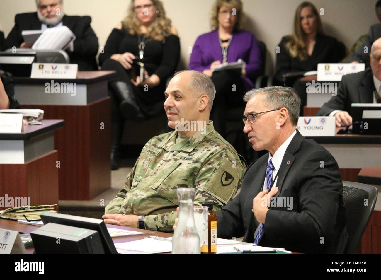 Aviation and Missile Command Executive Director Bill Marriott explains ...