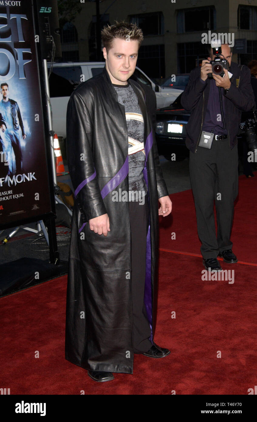 LOS ANGELES, CA. April 09, 2003: Magician KEITH BERRY at the world ...