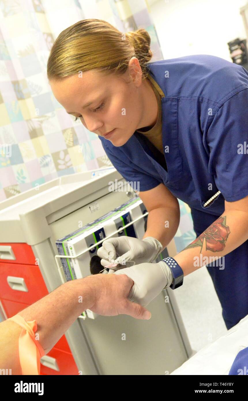 JACKSONVILLE, Fla. (March 12, 2019) – Hospitalman Mallorie Walker, a ...