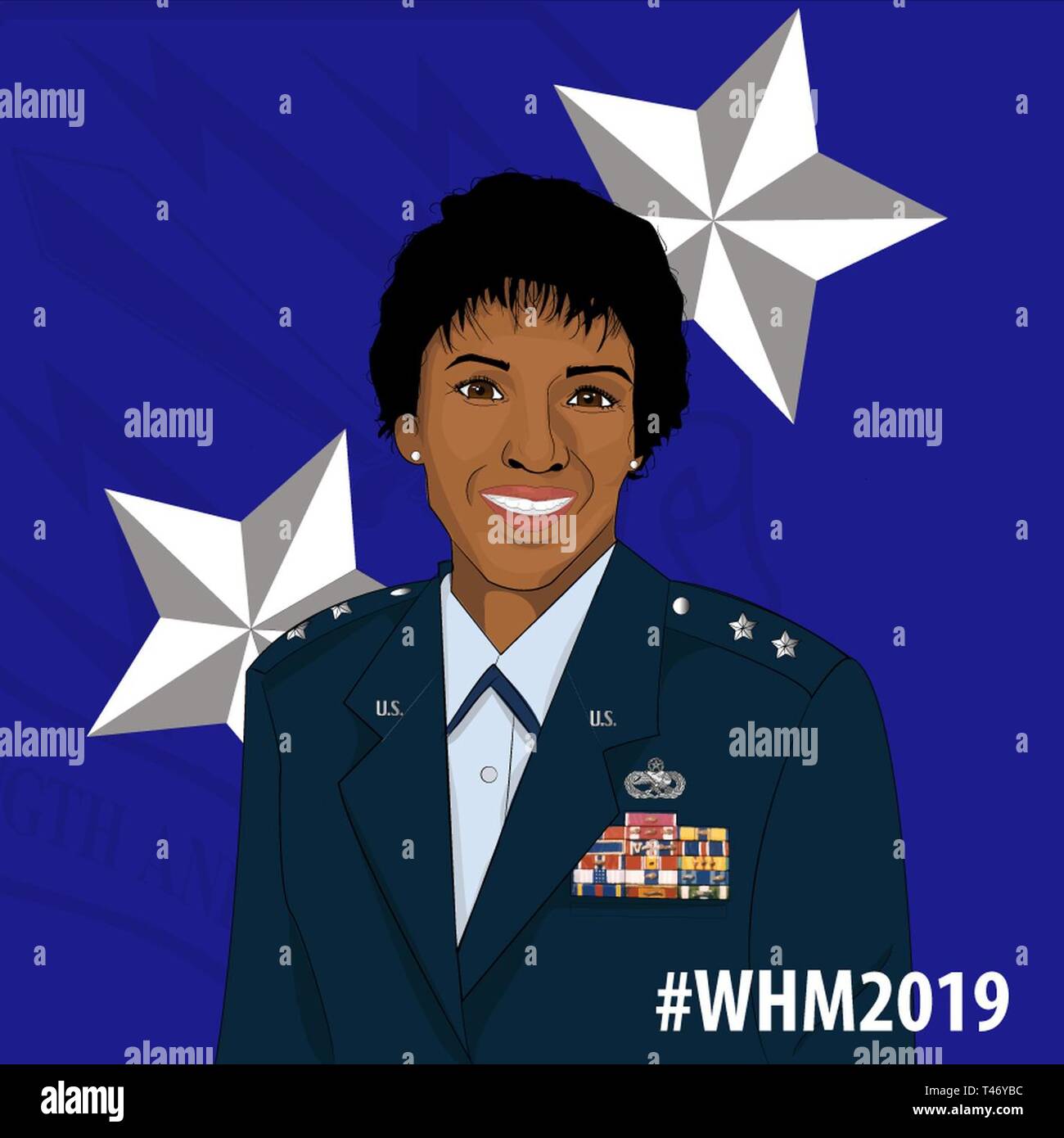 Graphic made for the Women's History Month plan for the Peterson Air ...