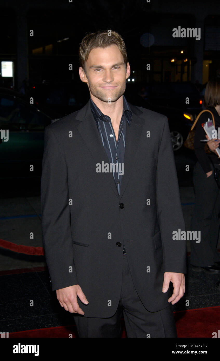 LOS ANGELES, CA. April 09, 2003: Actor SEANN WILLIAM SCOTT at the world ...