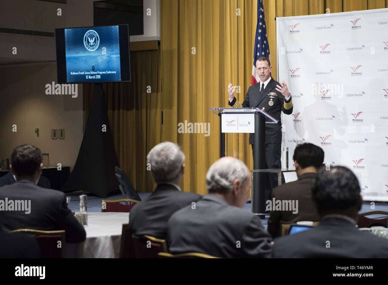 WASHINGTON (March 13, 2019) Chief of Naval Operations (CNO) Adm. John ...