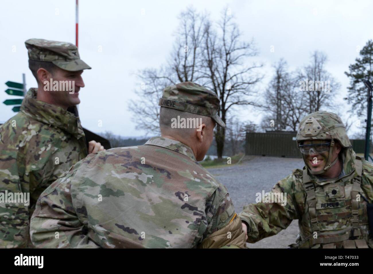 U.S. Army Lt. Col. Christopher W. Baker, commander of 173rd Brigade ...