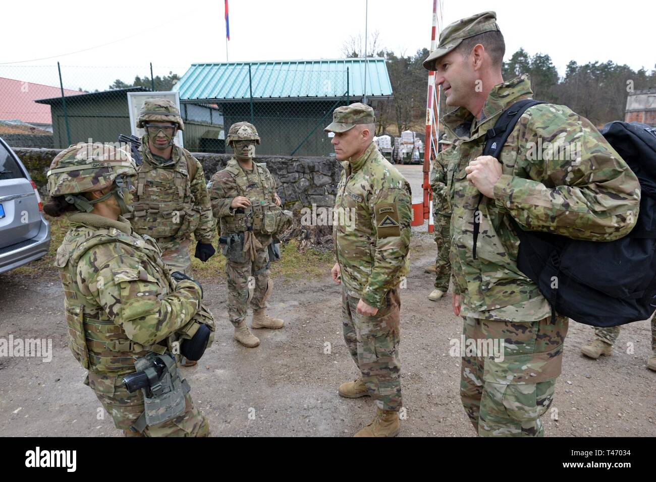 U.S. Army Lt. Col. Christopher W. Baker, commander of 173rd Brigade ...