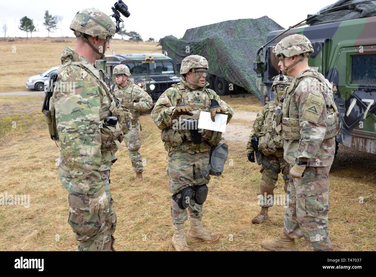U.S. Army Lt. Col. Christopher W. Baker, commander of 173rd Brigade ...
