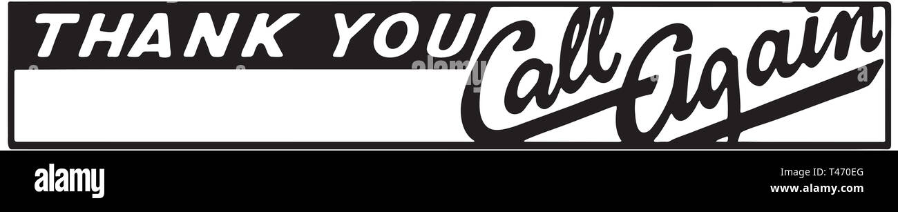 Thank you clipart hi-res stock photography and images - Alamy