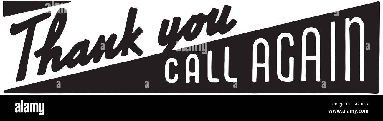 Thank you see you again hi-res stock photography and images - Alamy