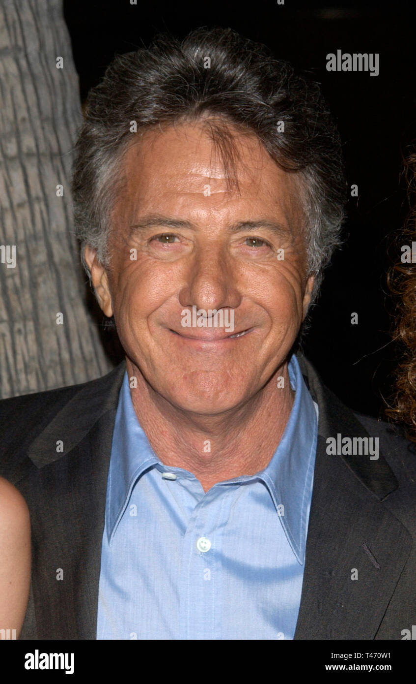 LOS ANGELES, CA. April 15, 2003: Actor DUSTIN HOFFMAN at the Los ...