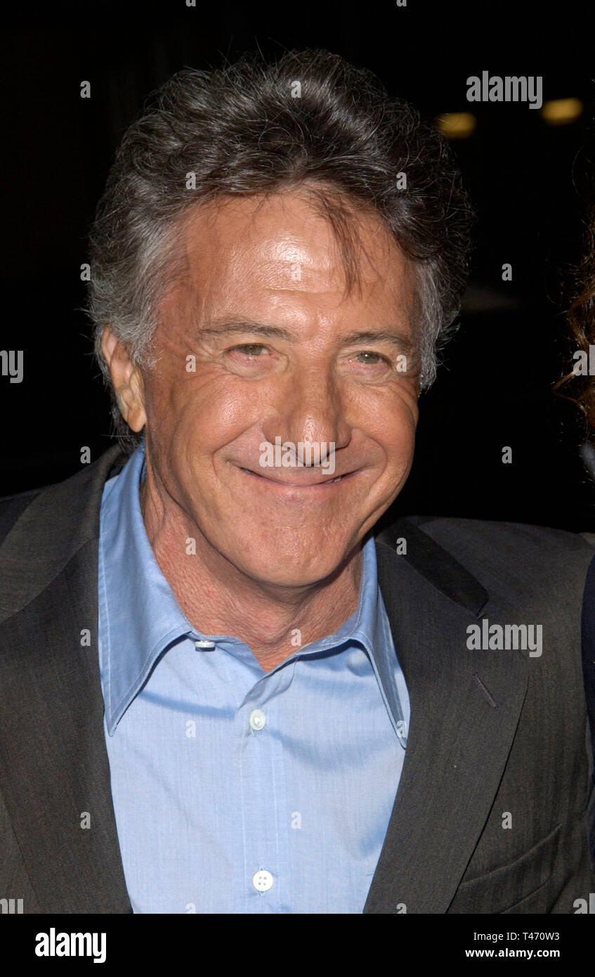 LOS ANGELES, CA. April 15, 2003: Actor DUSTIN HOFFMAN at the Los ...
