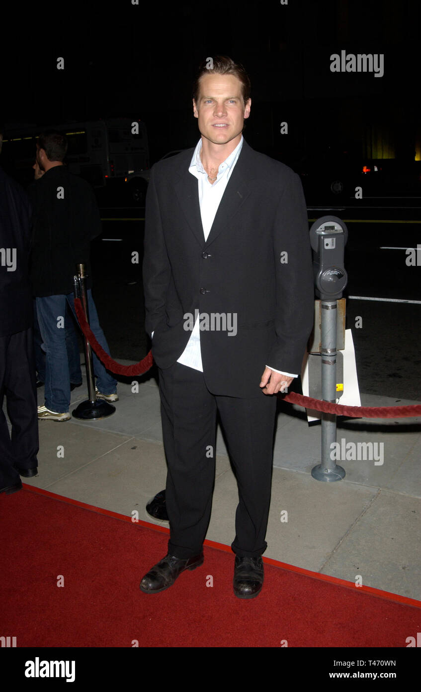 LOS ANGELES, CA. April 15, 2003: Actor BRIAN VAN HOLT at the Los ...