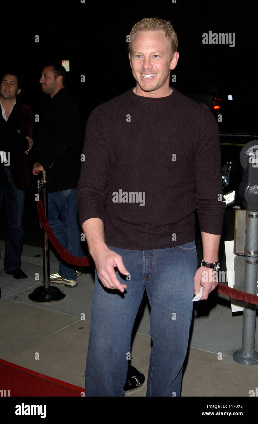 LOS ANGELES, CA. April 15, 2003: Actor IAN ZIERING at the Los Angeles ...