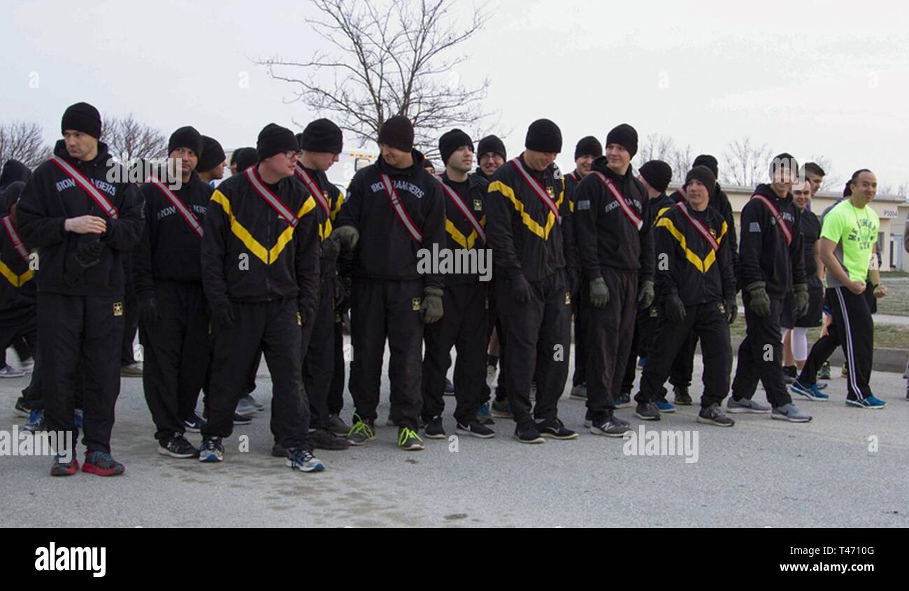 Soldiers with the 1st Battalion, 16th Infantry Regiment, 1st Armored ...