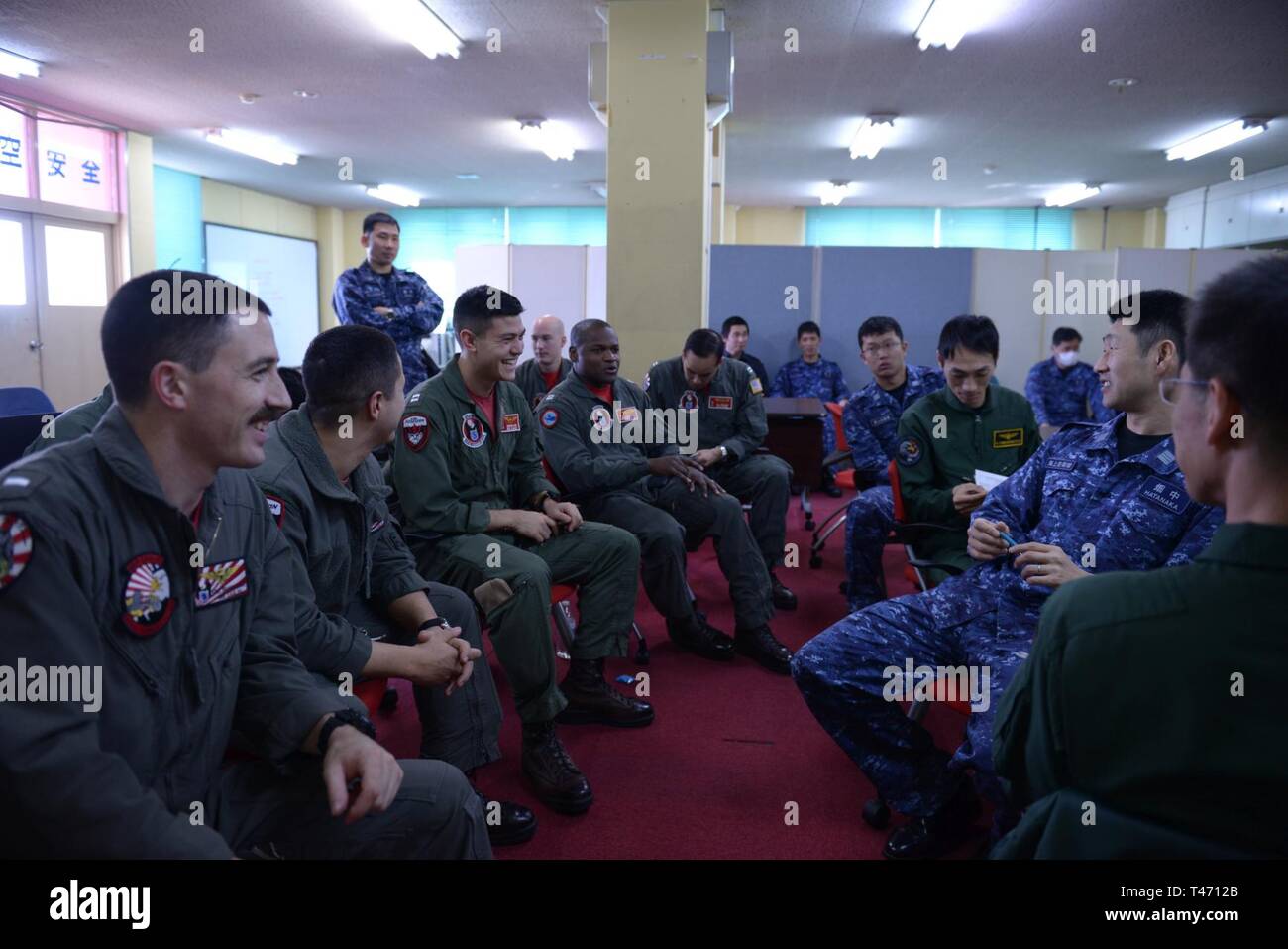 Japan (Mar. 14, 2019) – Combat Aircrew One, assigned to the “War Eagles ...