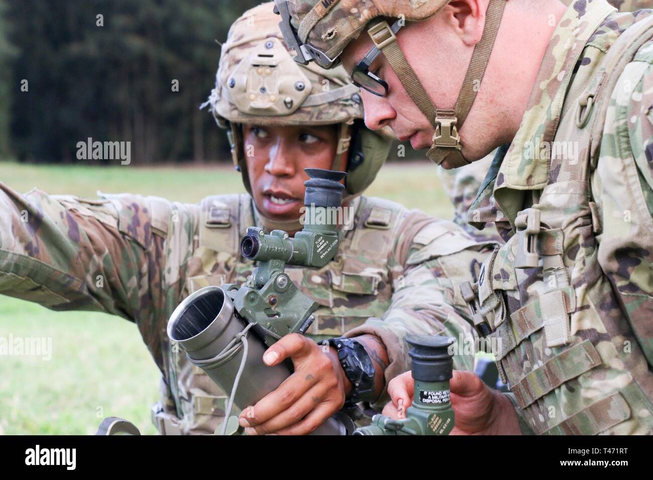 Sgt. Anthony Marzan, a Trooper with C Troop, 2nd Squadron, 14th Cavalry ...