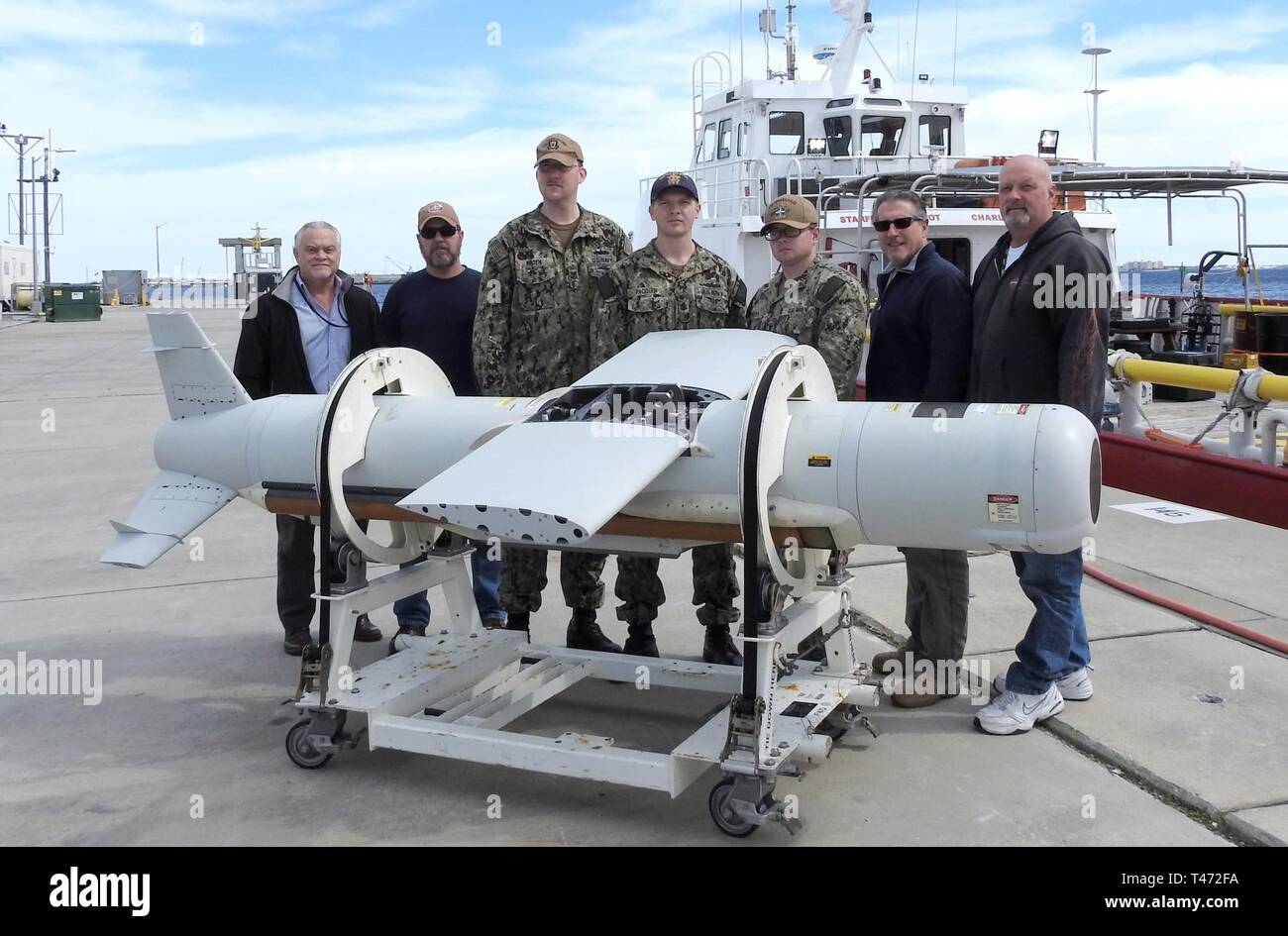 PANAMA CITY, Florida — The AN/AQS-20C (Q-20C) Sonar Sensor Post Mission ...