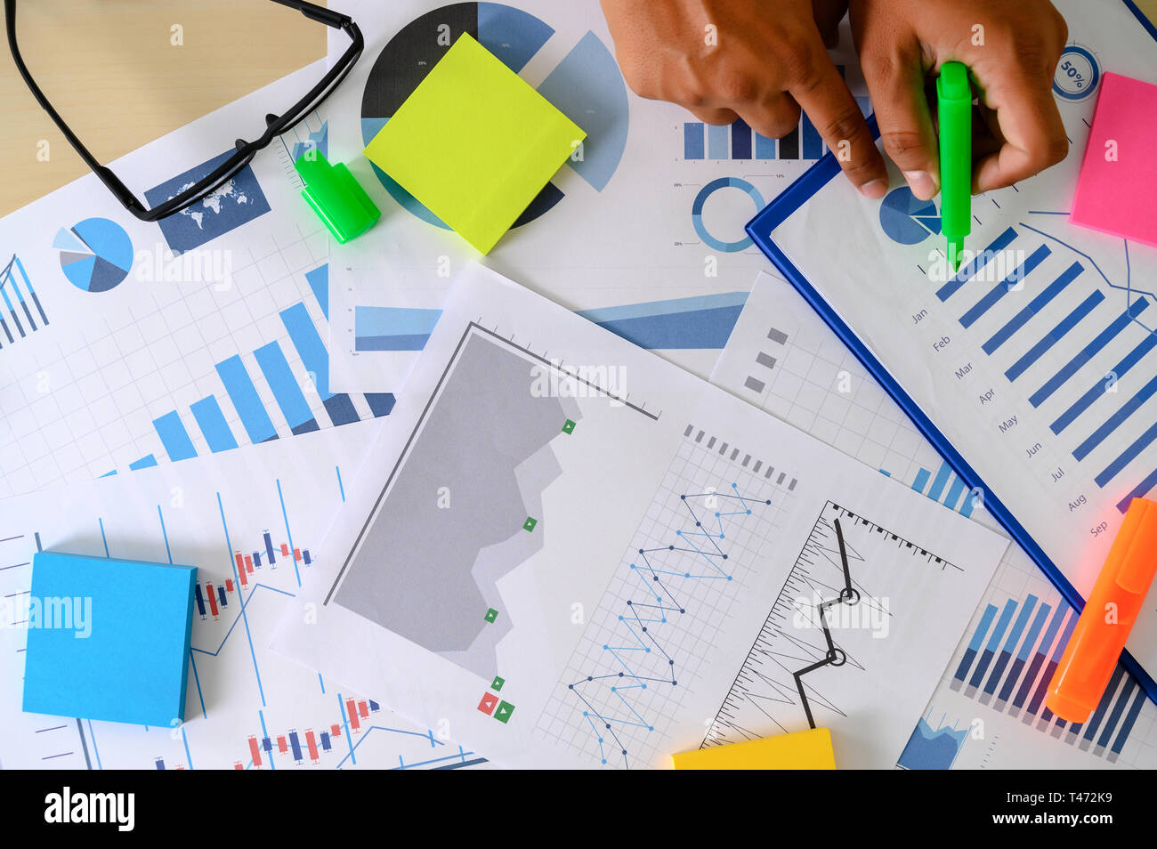 research stock market chart paper for analysis Brainstorm Meeting ...