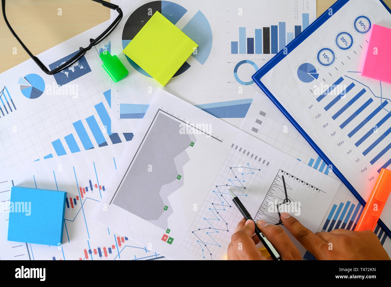 research stock market chart paper for analysis Brainstorm Meeting ...