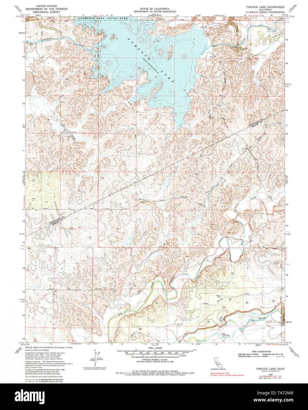 Turlock map hi-res stock photography and images - Alamy