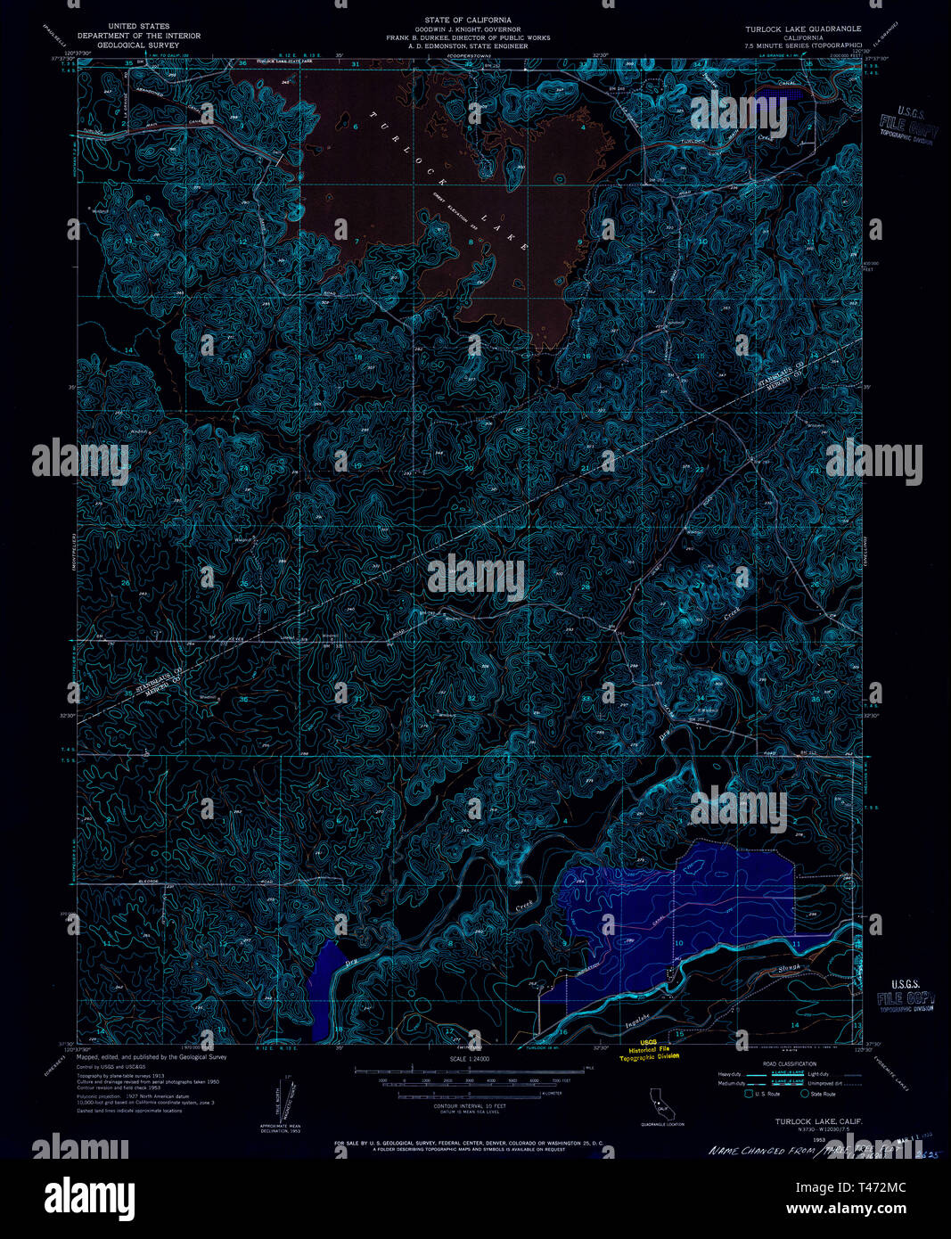 Turlock map hi-res stock photography and images - Alamy