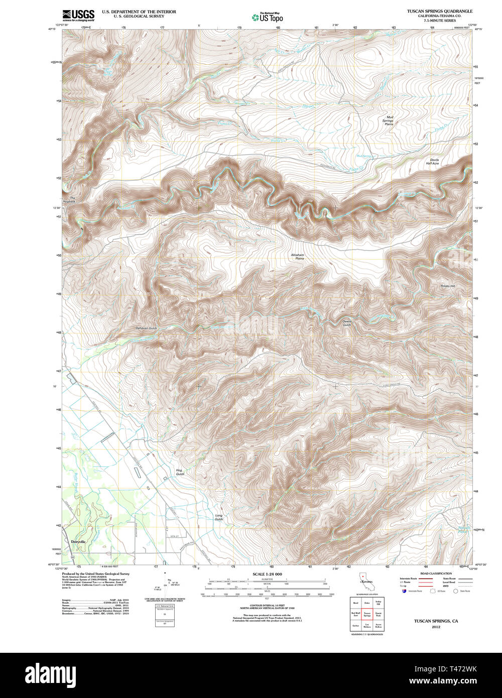 Tuscan map Cut Out Stock Images & Pictures - Alamy