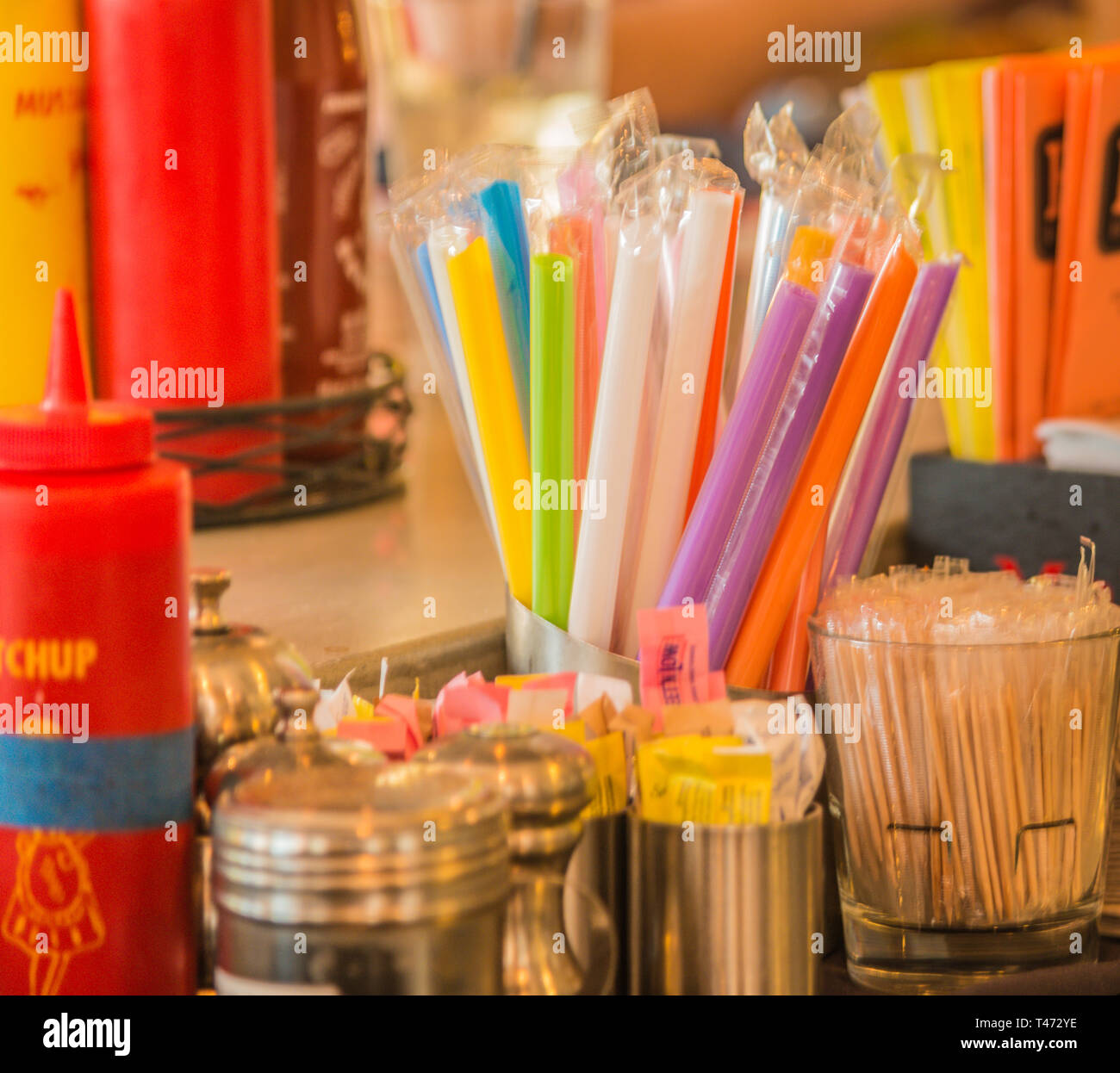 Multi Colored Ketchup