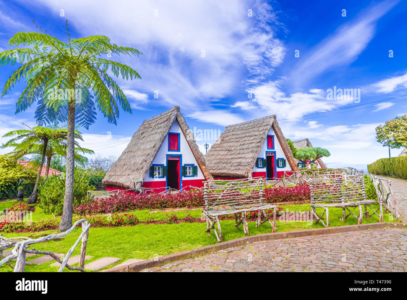 Traditional house in Madeira, Portugal Stock Photo - Alamy