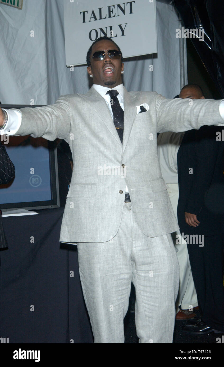 LOS ANGELES, CA. May 31, 2003: SEAN P. DIDDY COMBS at the 2003 MTV ...