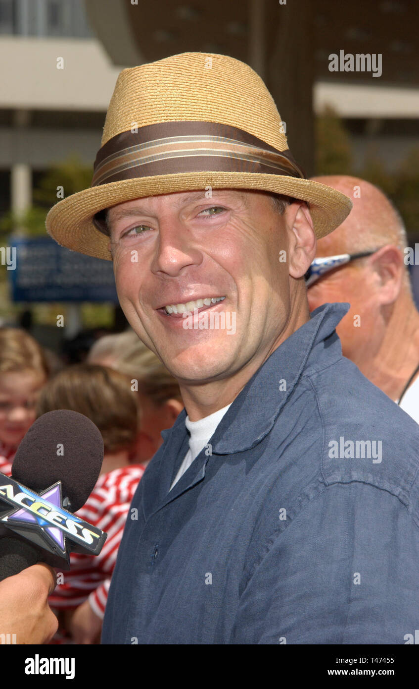 LOS ANGELES, CA. June 01, 2003: Actor BRUCE WILLIS at the Los Angeles ...