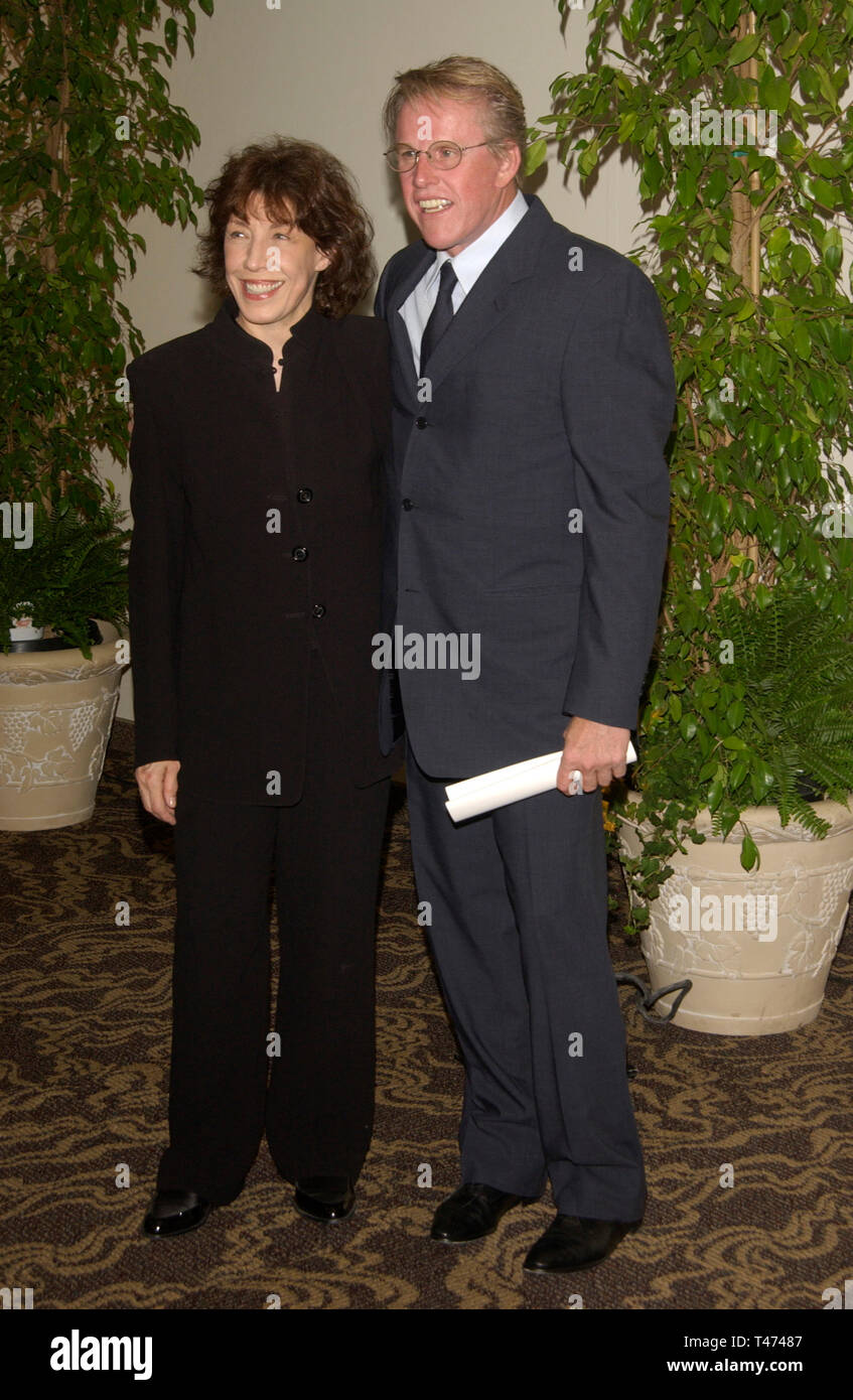 LOS ANGELES, CA. June 02, 2003: Actress LILY TOMLIN & actor GARY BUSEY ...