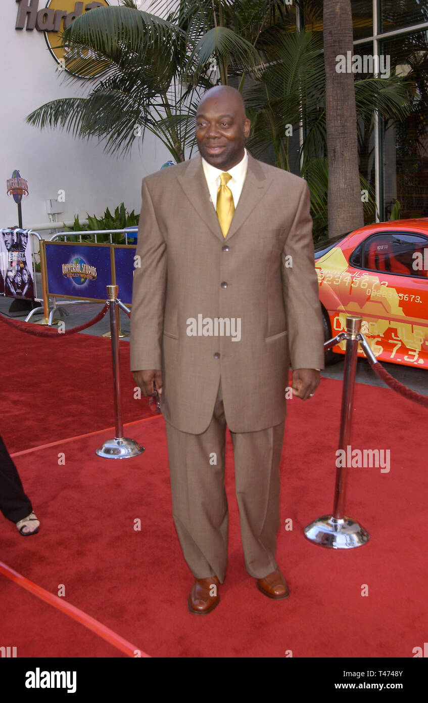 LOS ANGELES, CA. June 03, 2003: Actor THOM BARRY at the world premiere ...