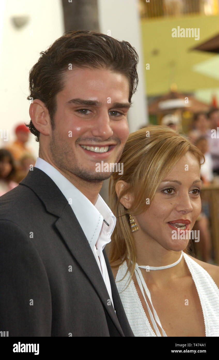 LOS ANGELES, CA. June 03, 2003: Actor EDWARD FINLEY & date at the world ...
