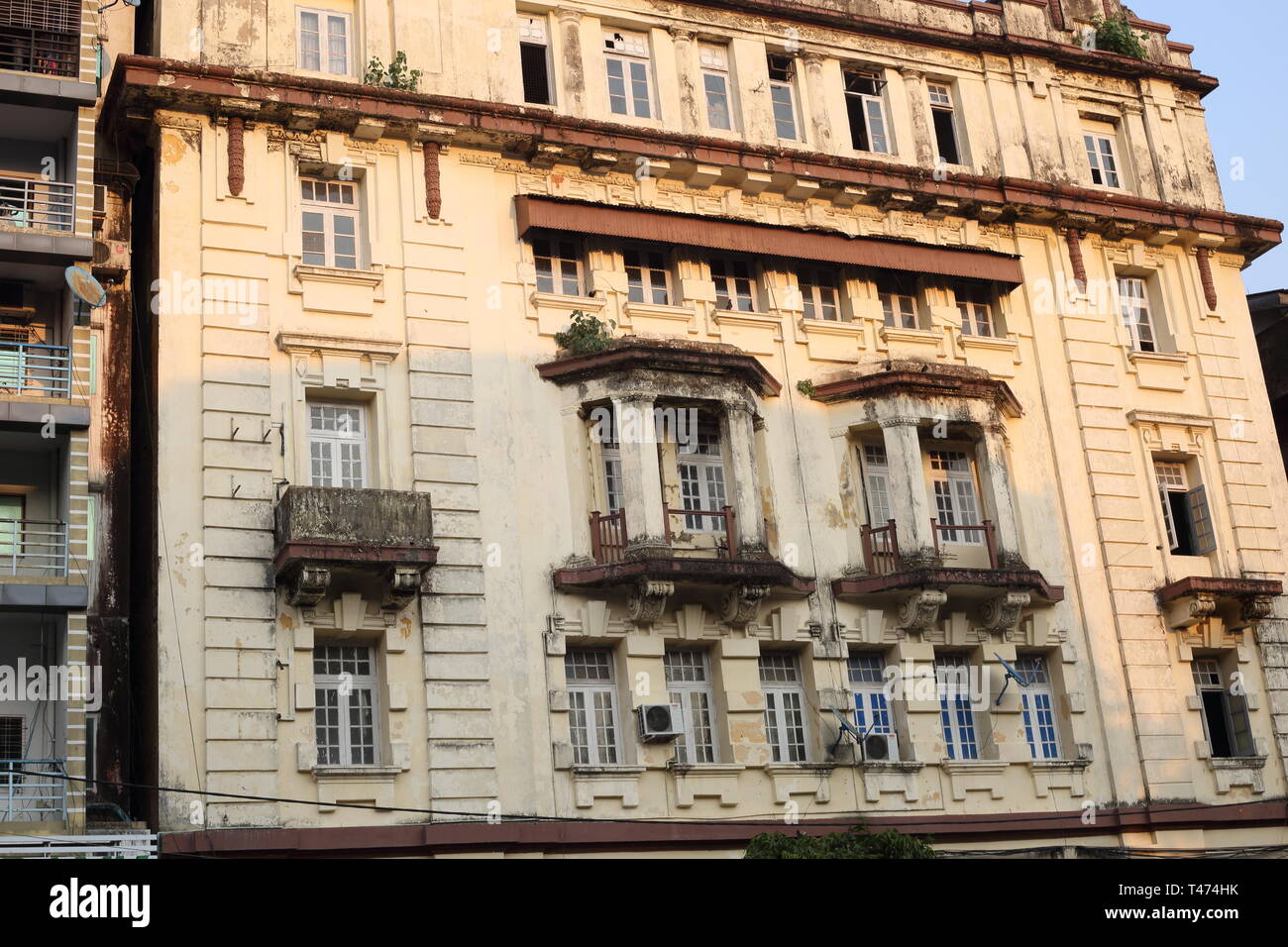 Town view of Yangon, Myanmar, south east asia Stock Photo - Alamy
