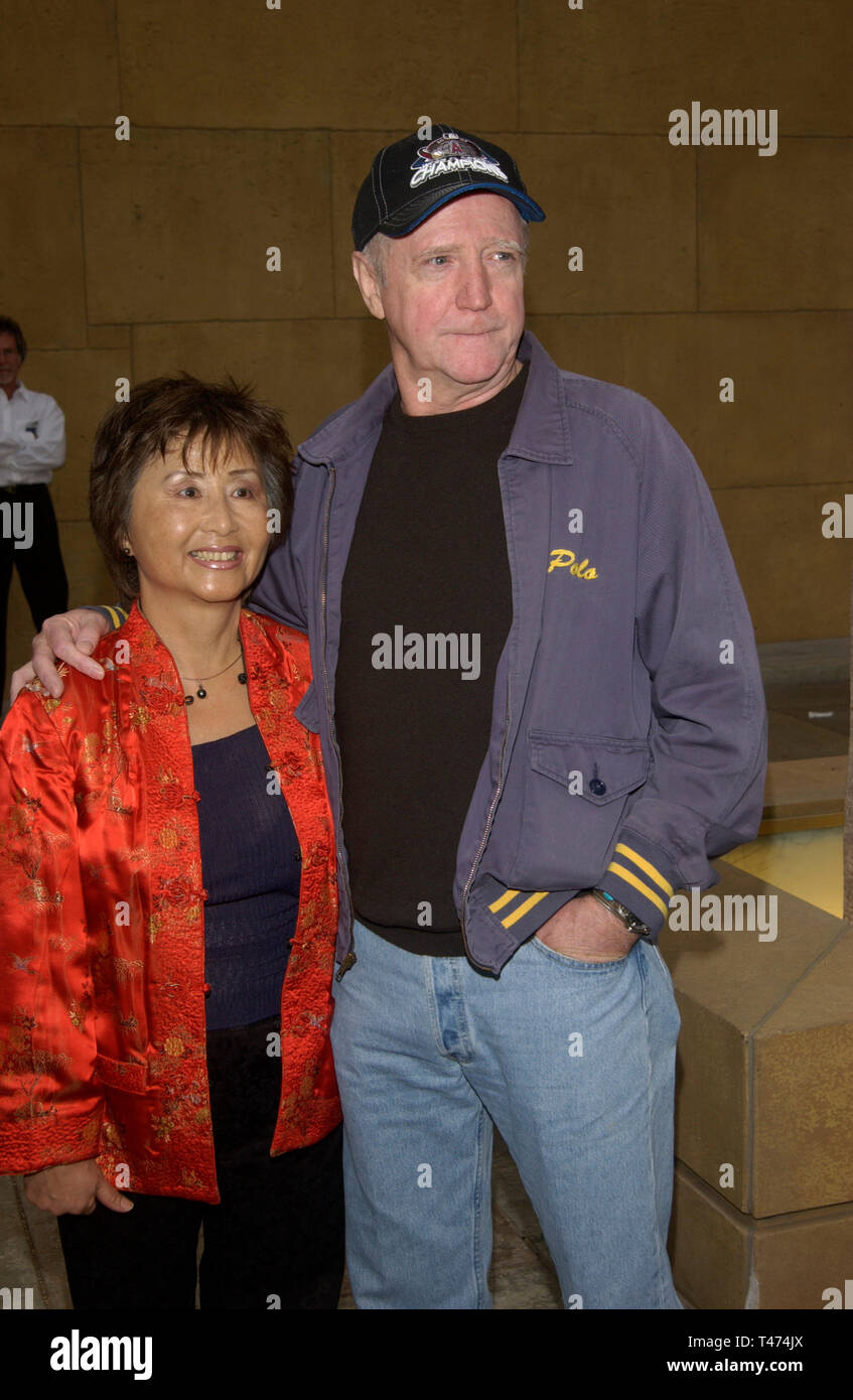 LOS ANGELES, CA. June 09, 2003: Actor SCOTT WILSON & wife at the 20th ...