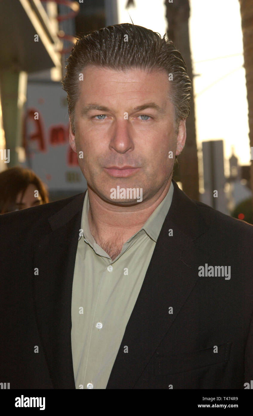 LOS ANGELES, CA. June 11, 2003: Actor ALEC BALDWIN at the screening of ...