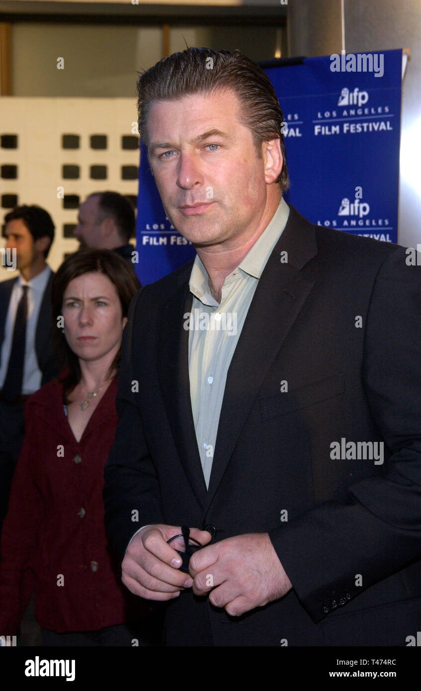 LOS ANGELES, CA. June 11, 2003: Actor ALEC BALDWIN at the screening of ...