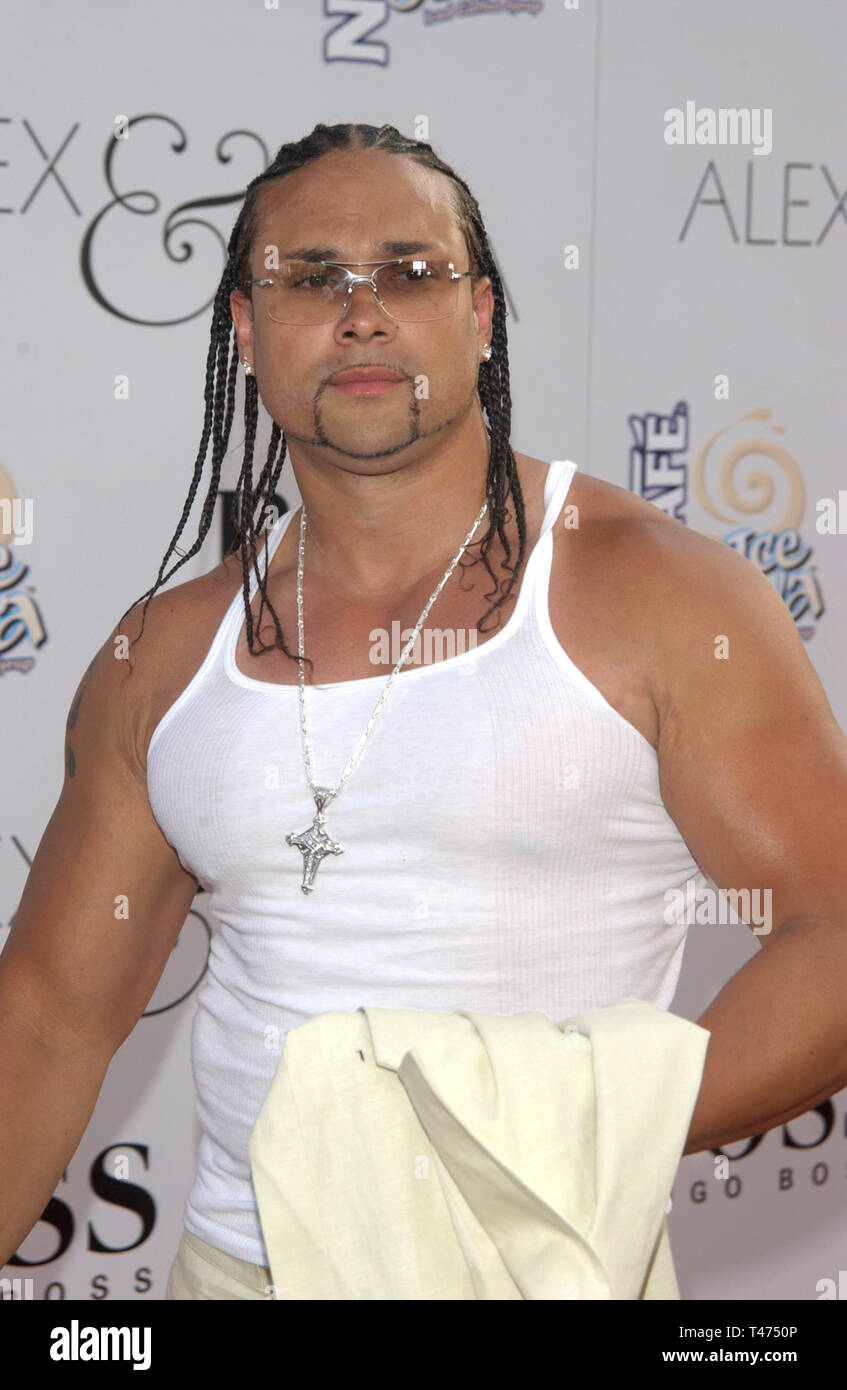 LOS ANGELES, CA. June 16, 2003: Actor CHINO XL at the world premiere ...