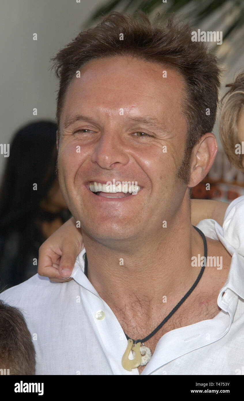LOS ANGELES, CA. June 17, 2003: Survivor creator MARK BURNETT & sons at ...
