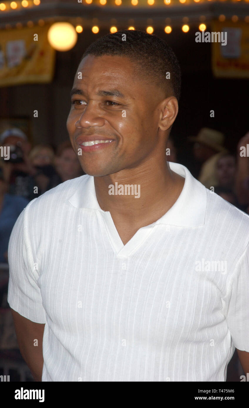 LOS ANGELES, CA. June 28, 2003: Actor CUBA GOODING JR at the world ...