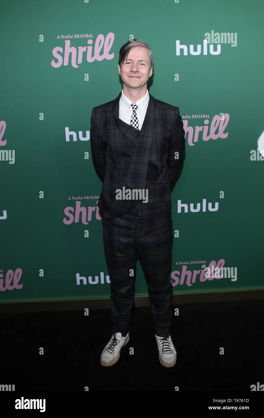Hulus Shrill New York Premiere Arrivals Featuring John Cameron