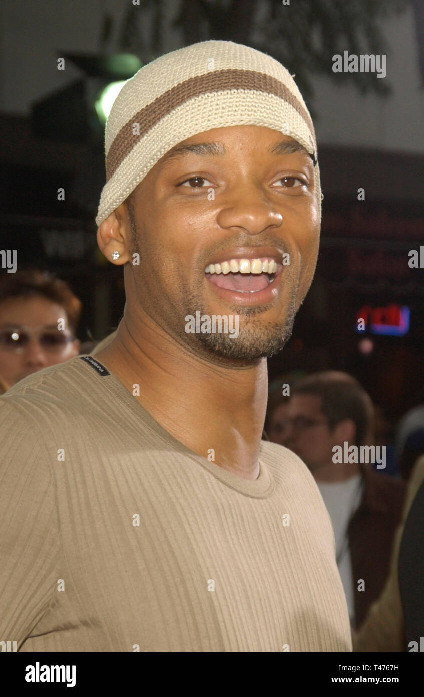 LOS ANGELES, CA. July 09, 2003: Actor WILL SMITH at the world premiere ...