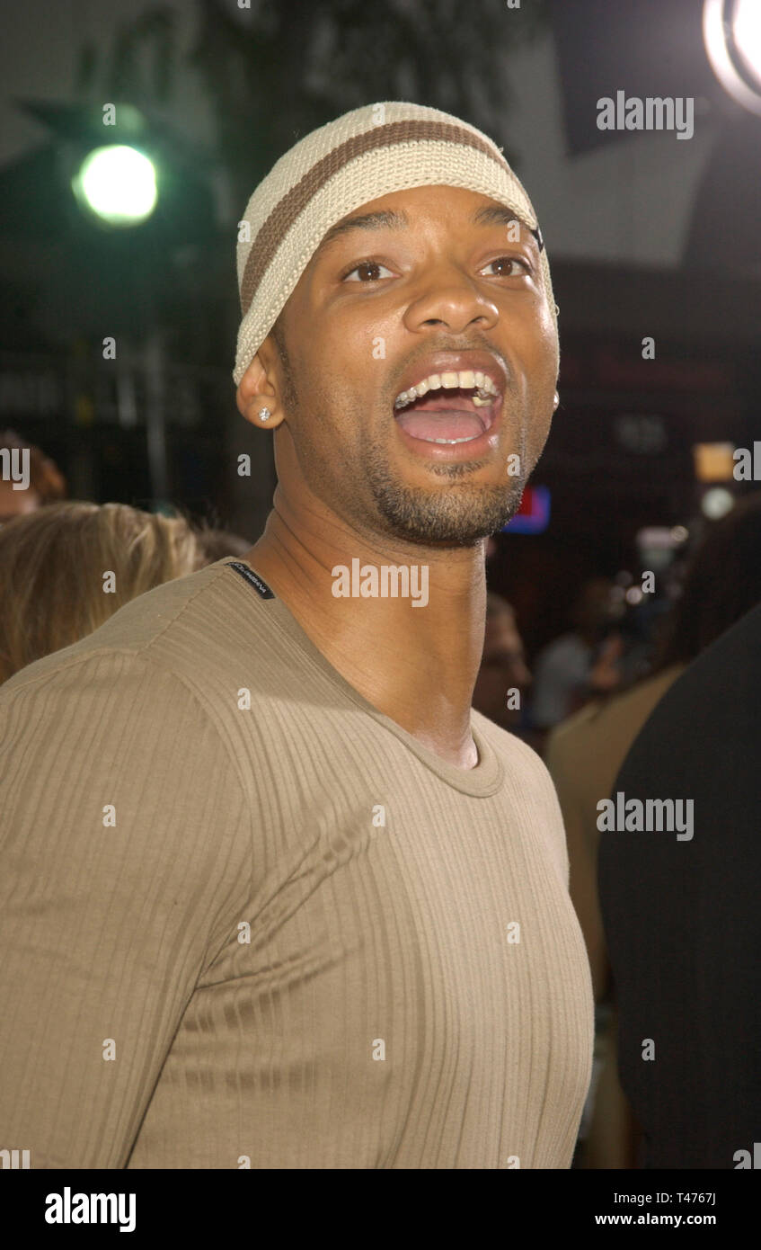 LOS ANGELES, CA. July 09, 2003: Actor WILL SMITH at the world premiere ...