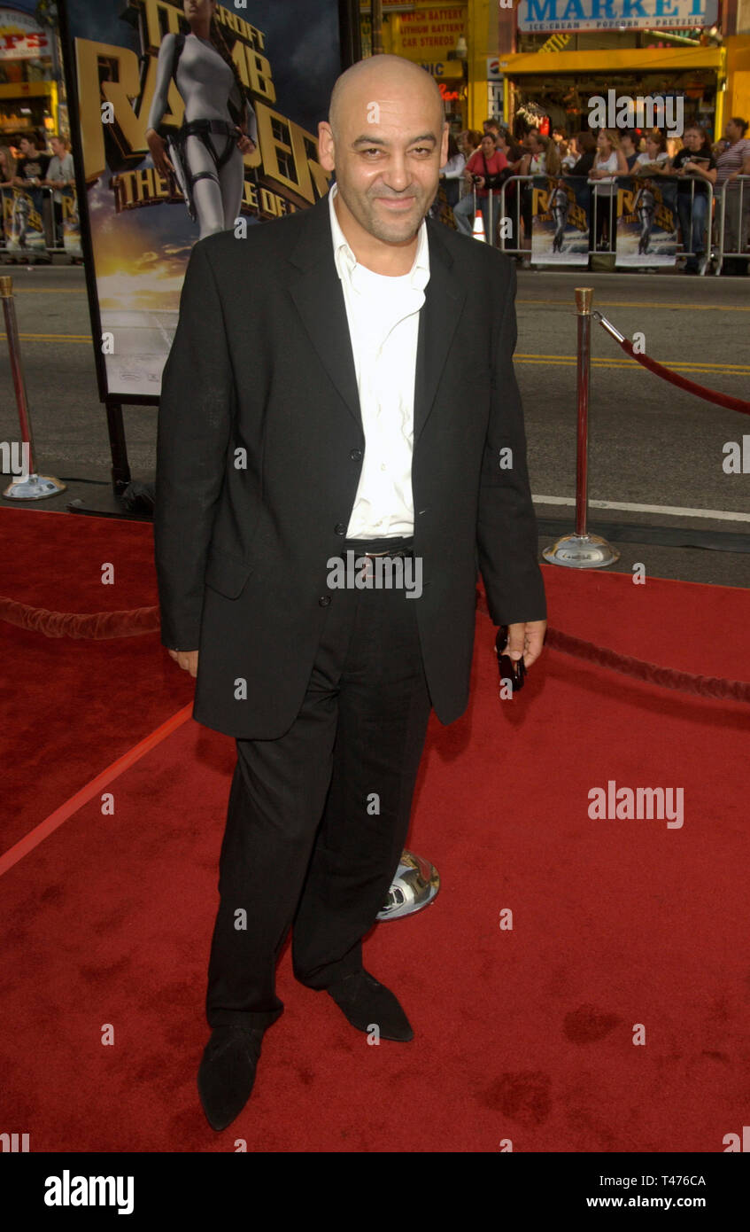 LOS ANGELES, CA. July 21, 2003: Actor ROBERT ATIKO at the world ...